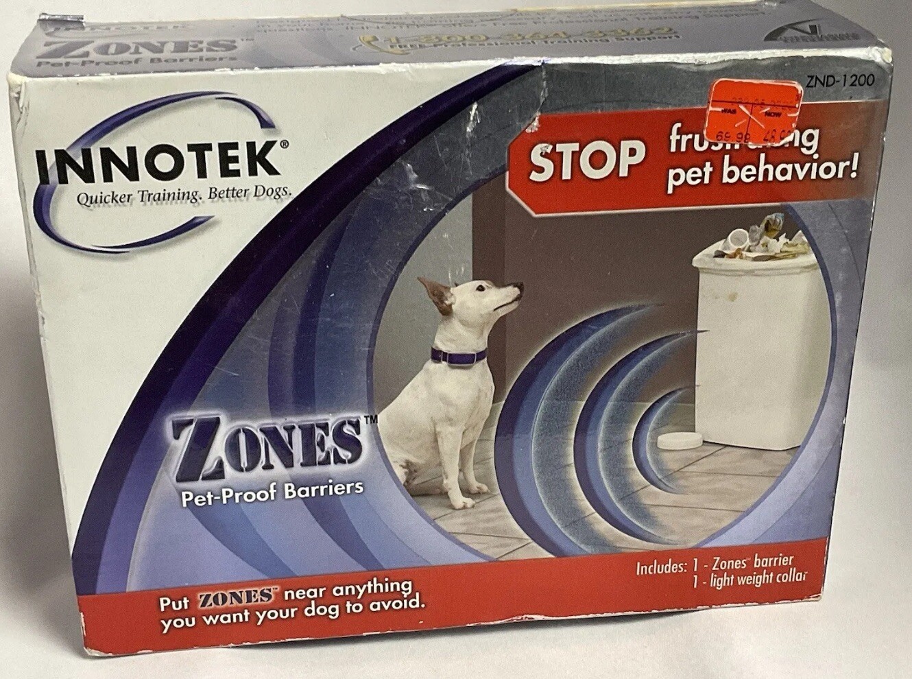 PetSafe Static Stimulation Pawz Away Pet Barriers with Adjustable Range ...