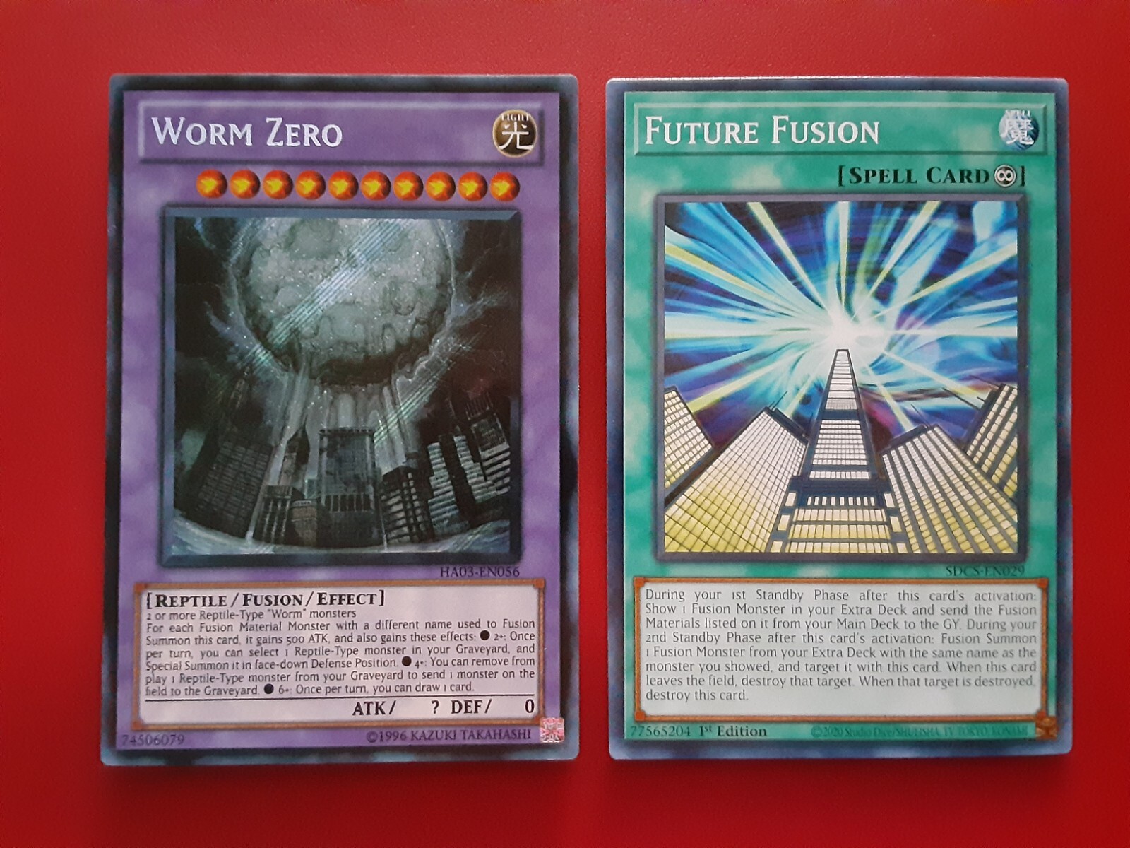 Yugioh Worm Deck 42 Cards Reptile King Queen Xex Zero Budget Tournament ...