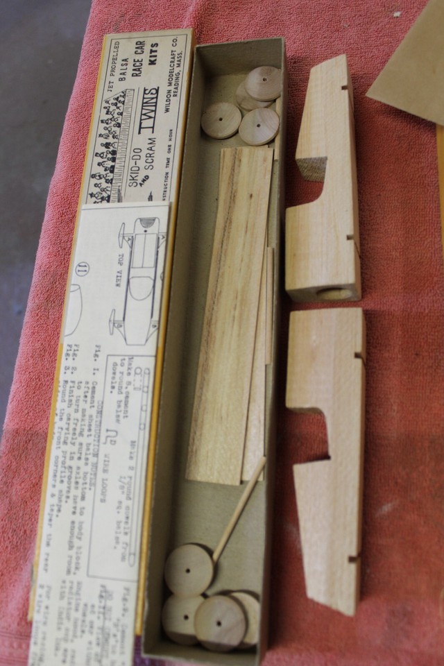 Wildon Modelcraft, Vintage Balsa Jet propelled Cars and P-47 Plane Kits ...