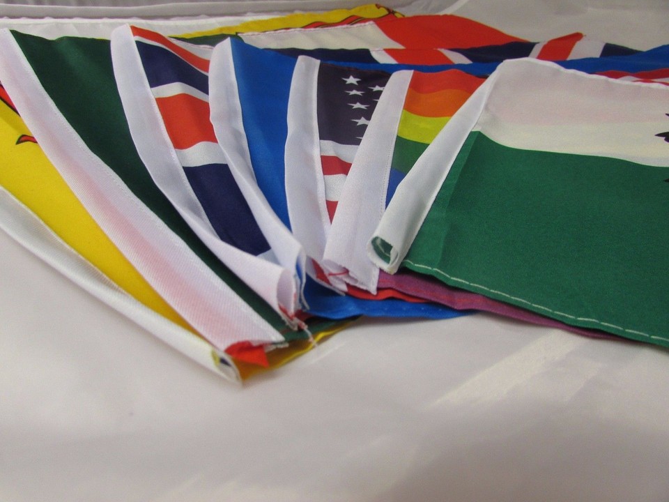 Courtesy Flag 1.5ft x 1ft Sleeved Polyester 180+ designs FREE P&P | eBay UK