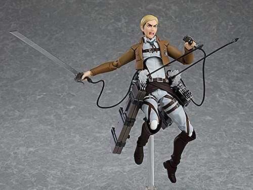 Attack on Titan Figma Erwin Smith Shingeki No Kyojin Action Figure ...