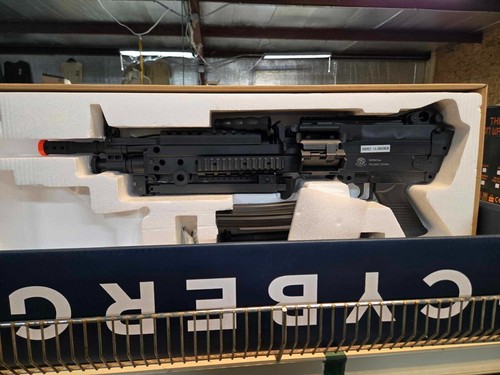 airsoft m249 not a real gun store return NIB | eBay