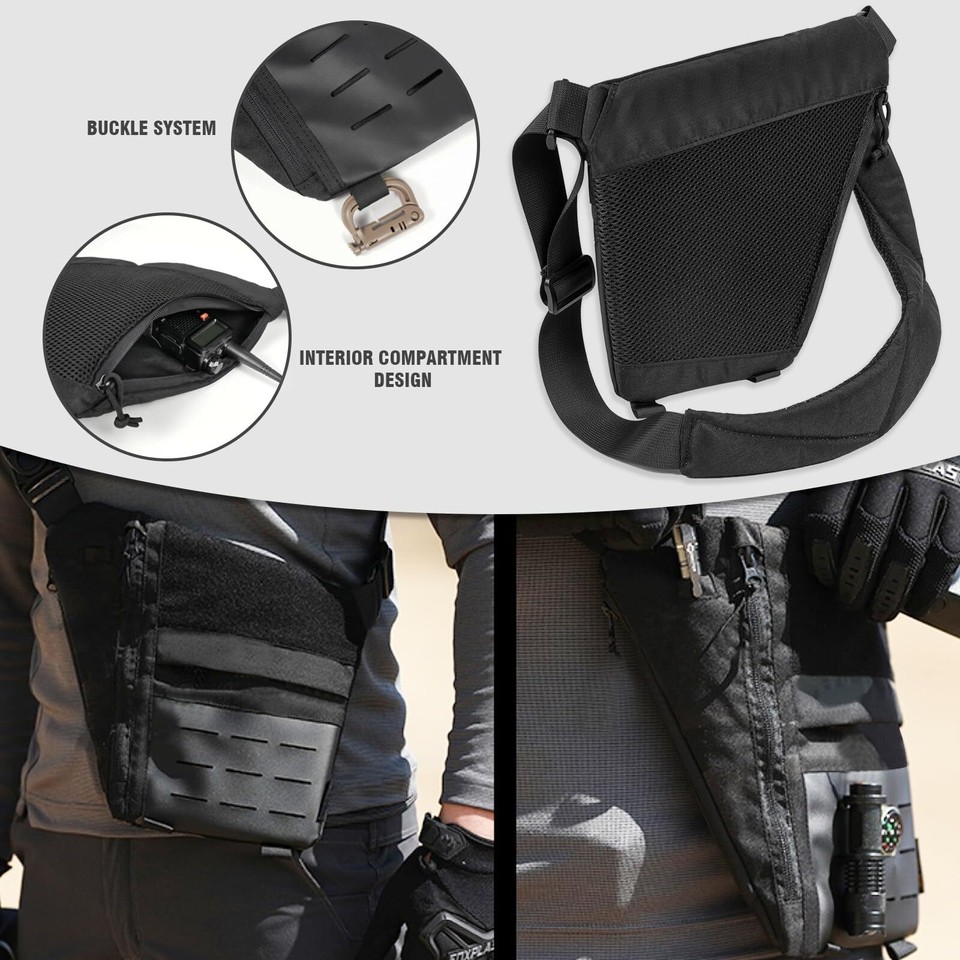 Crossbody Sling Bag Anti Thief for Conceal Carry Handgun Bag Stealth ...