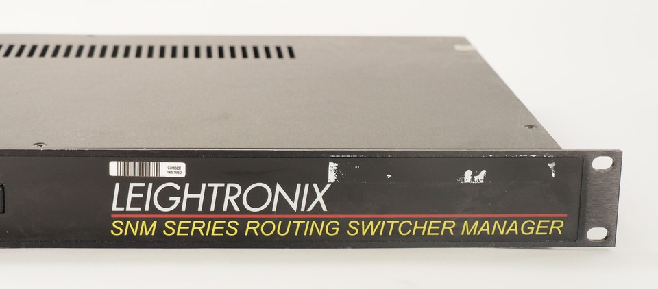 Leightronix Inc. SNM-45R-2 SNM ERIES ROUTING SWITCHER MANAGER | eBay