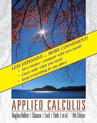 Applied Calculus by Daniel E. Flath (2009, Ringbound / Ringbound) for ...
