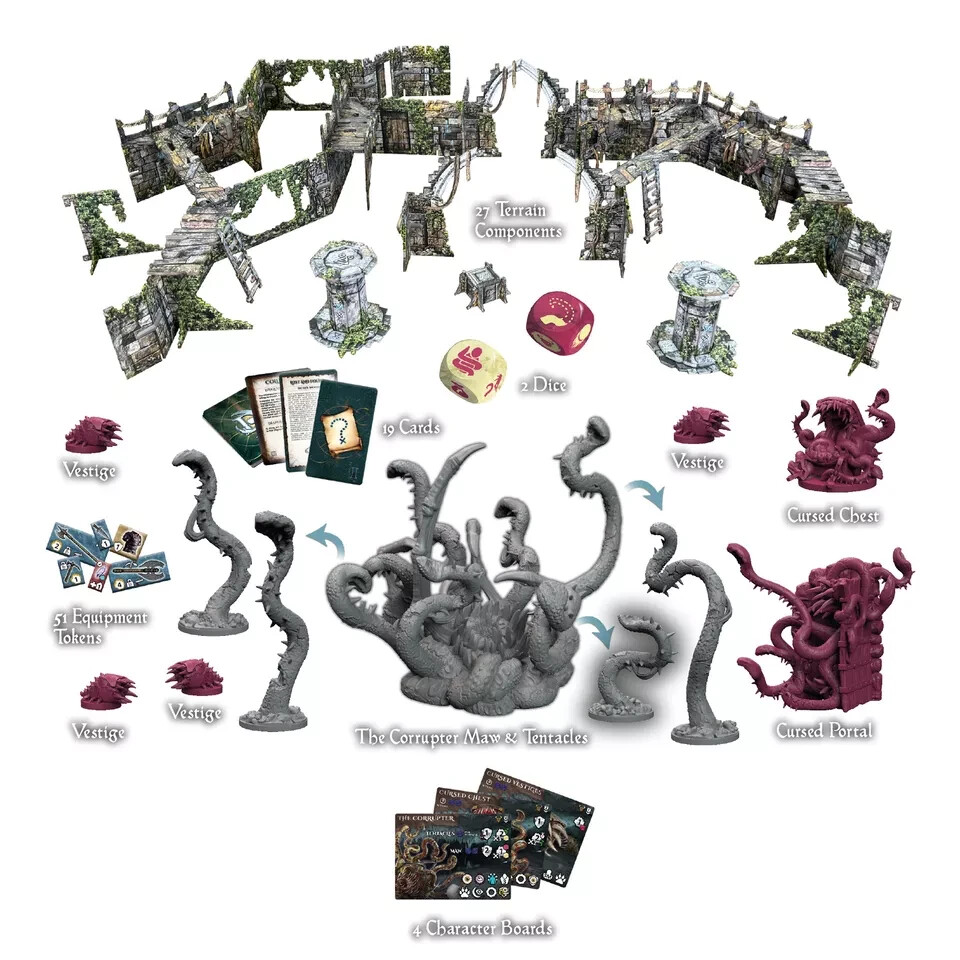 Maladum Oblivion's Maw Expansion Dungeon Crawler D&D DND HeroQuest ...