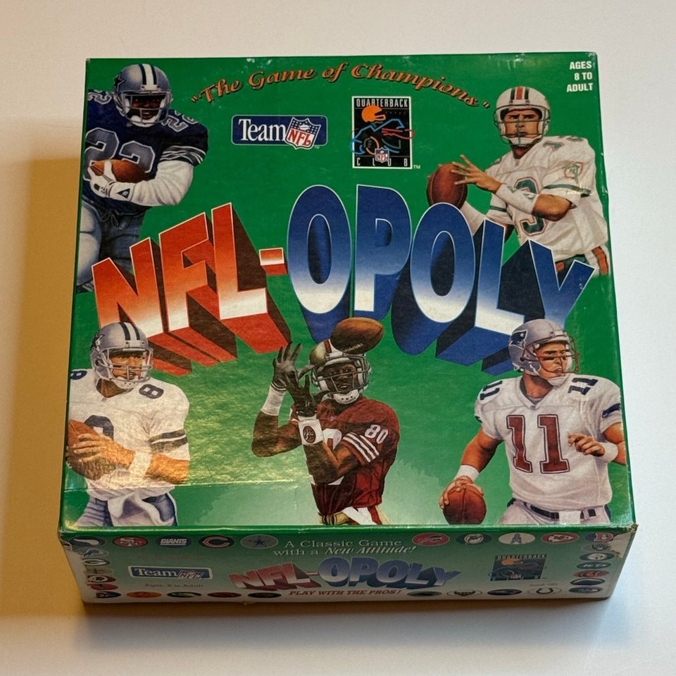 NFL-OPOLY Board Game 1994 EDITION | eBay