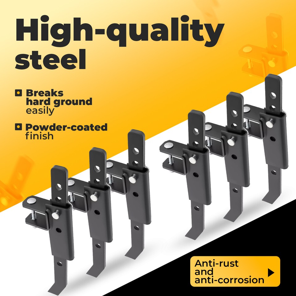 For ATV/UTV Chisel Plow Scarifier Implement w/6 Independently ...