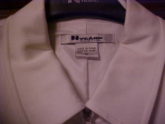 Nygard Jacket BNWT Size 10 White with Flower Designs Gorgeous | eBay