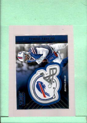 2016 Score Veteran Helmets #3 Tyrod Taylor MINT MEM Bills ID:48724 | eBay