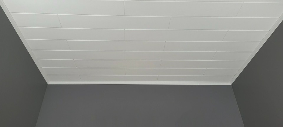 DIY Glue Up Ceiling Panels, Foam Planks, Tiles - 39.3" x 6.5", 12 Pcs ...