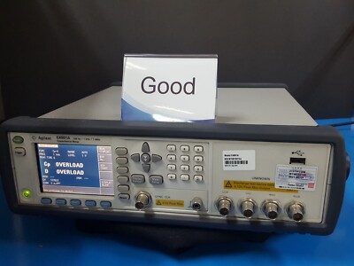 Agilent E4981A: 120Hz / 1kHz / 1MHz, Capacitance Meter, With option 001 ...