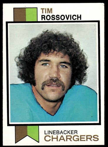 1973 TOPPS TIM ROSSOVICH 2 SAN DIEGO CHARGERS #403 | eBay