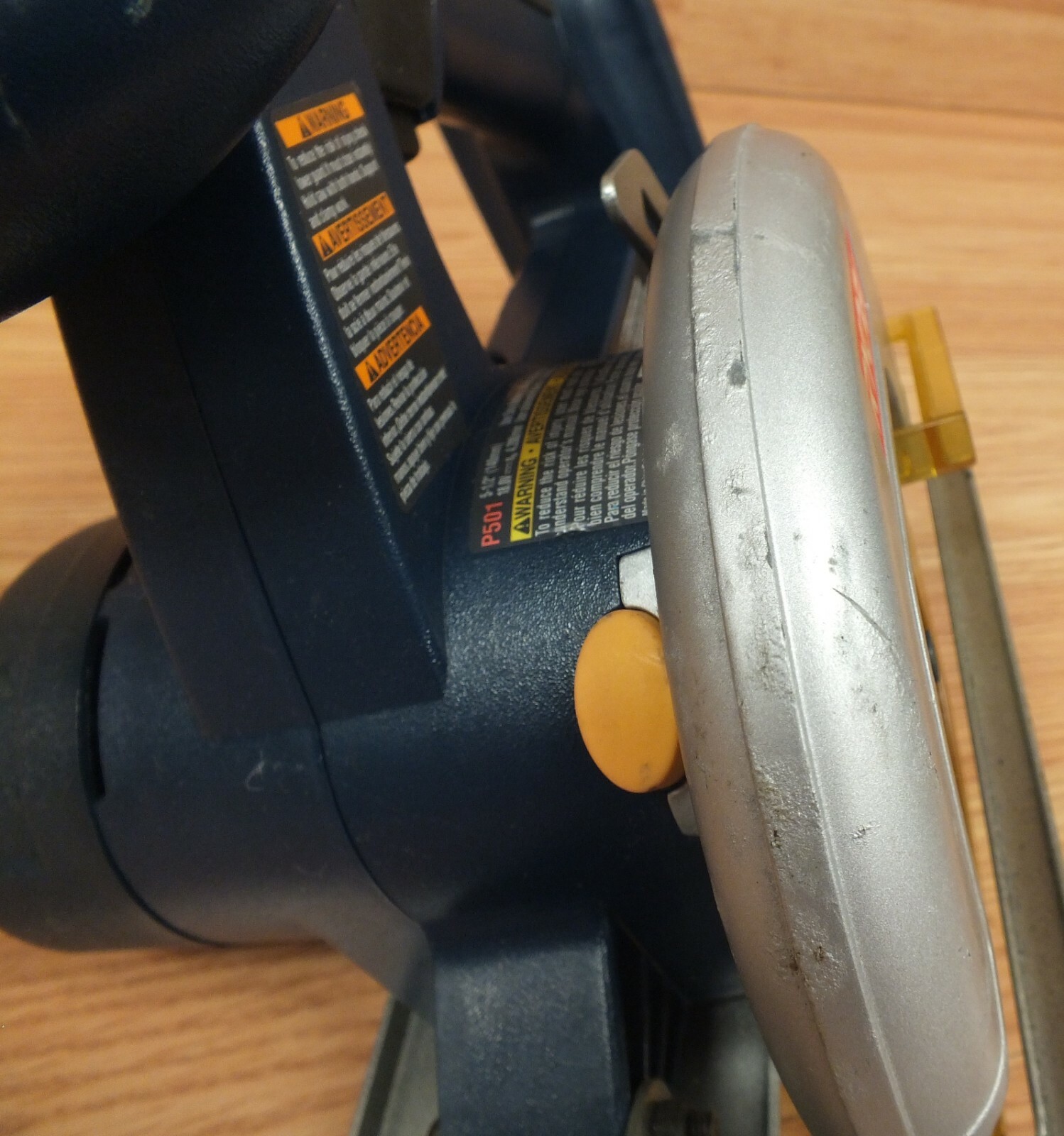 Ryobi (P501) 5 1/2" 140MM 18.0V Cordless Circular Saw w/ Guide Only ...