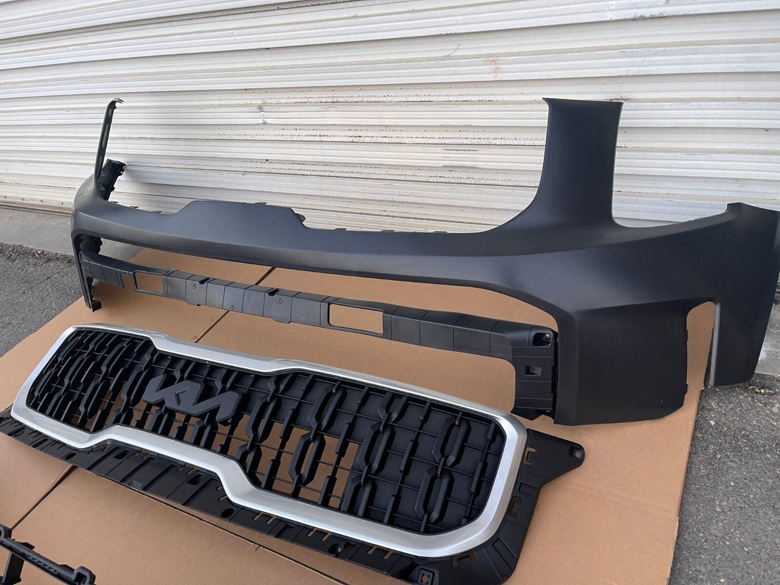 2023-2025 Kia Telluride Front Bumper Grille 6 Pieces Complete Set KIA ...