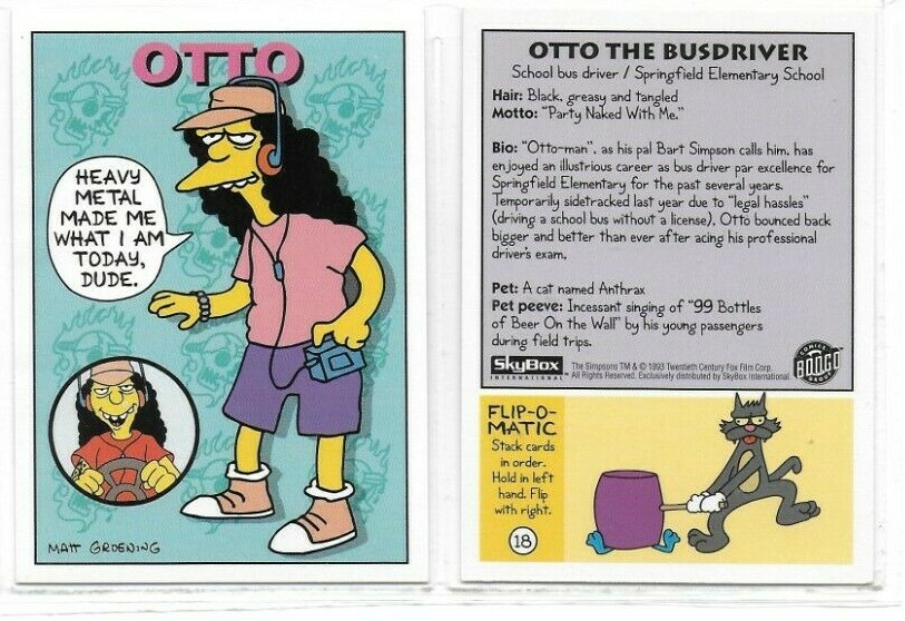 Simpsons Bus Driver Quotes