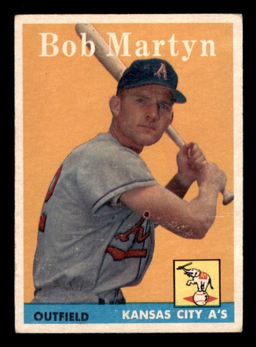1958 Topps Baseball #39 Bob Martyn VG/EX *e1 | eBay