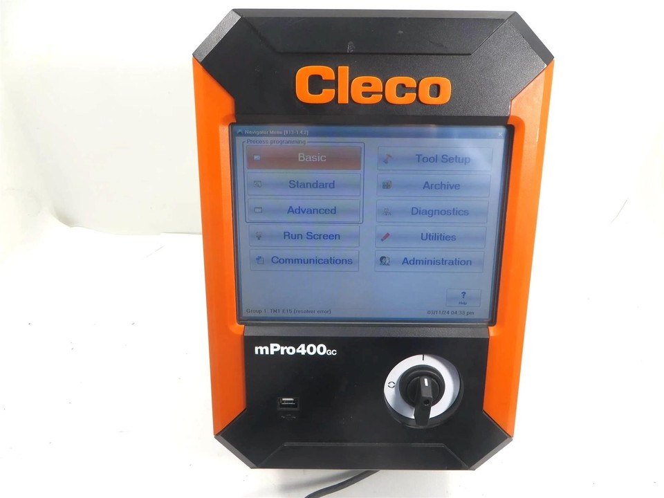 Cleco MPRO400 Torque Controller MPRO400GC-P / Unit Only | eBay
