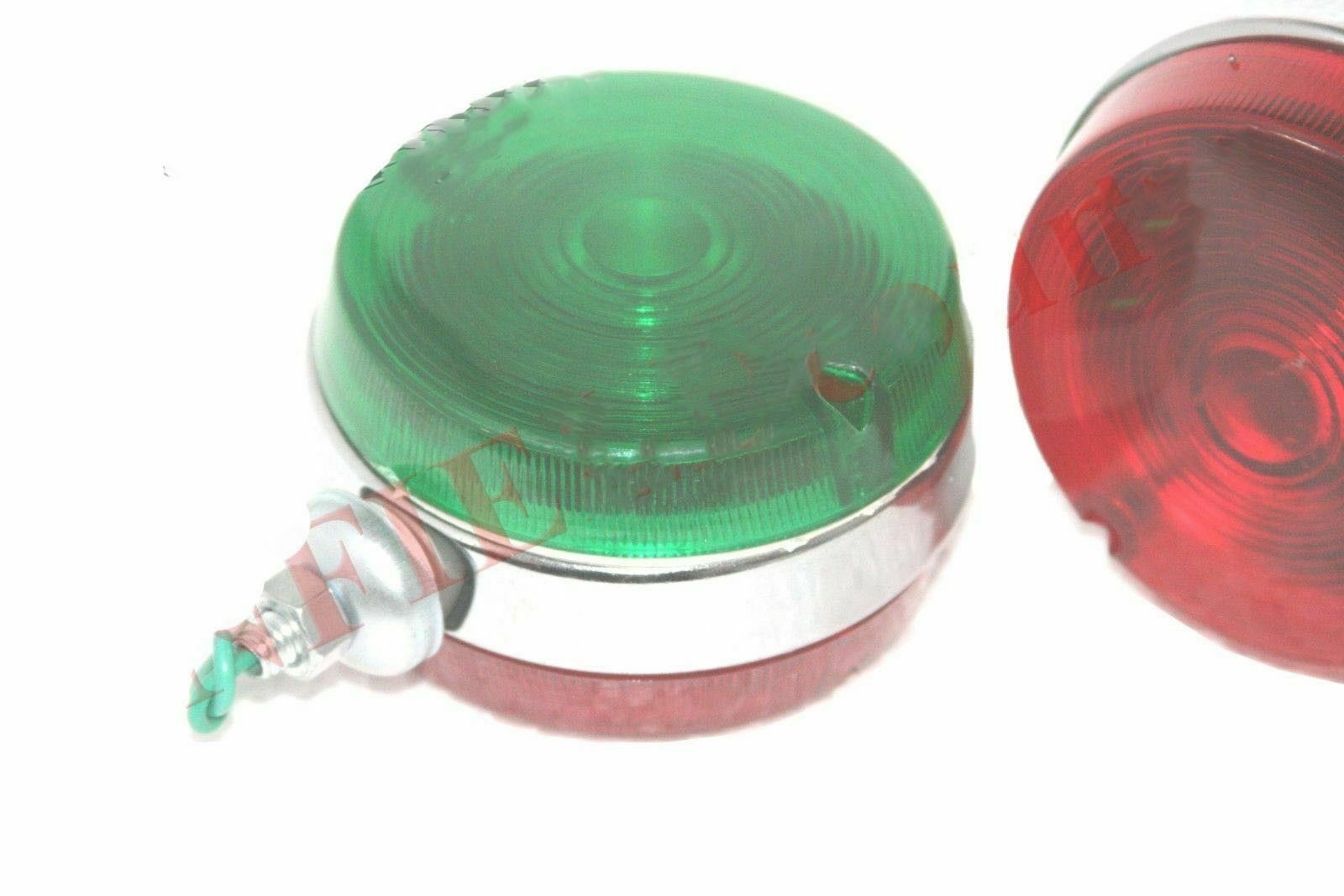 Red Green Marker Light Indicator Lamp 2 Both Sided Car Truck Universal ...