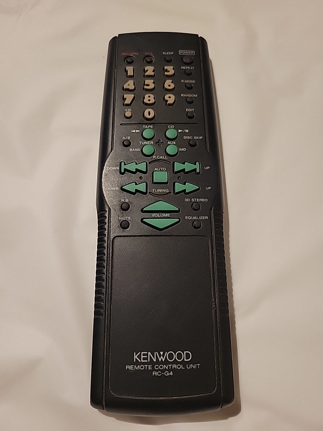 Genuine Kenwood Remote Control Unit RC-G4 for Receiver Unit RXDG4 UD405 ...