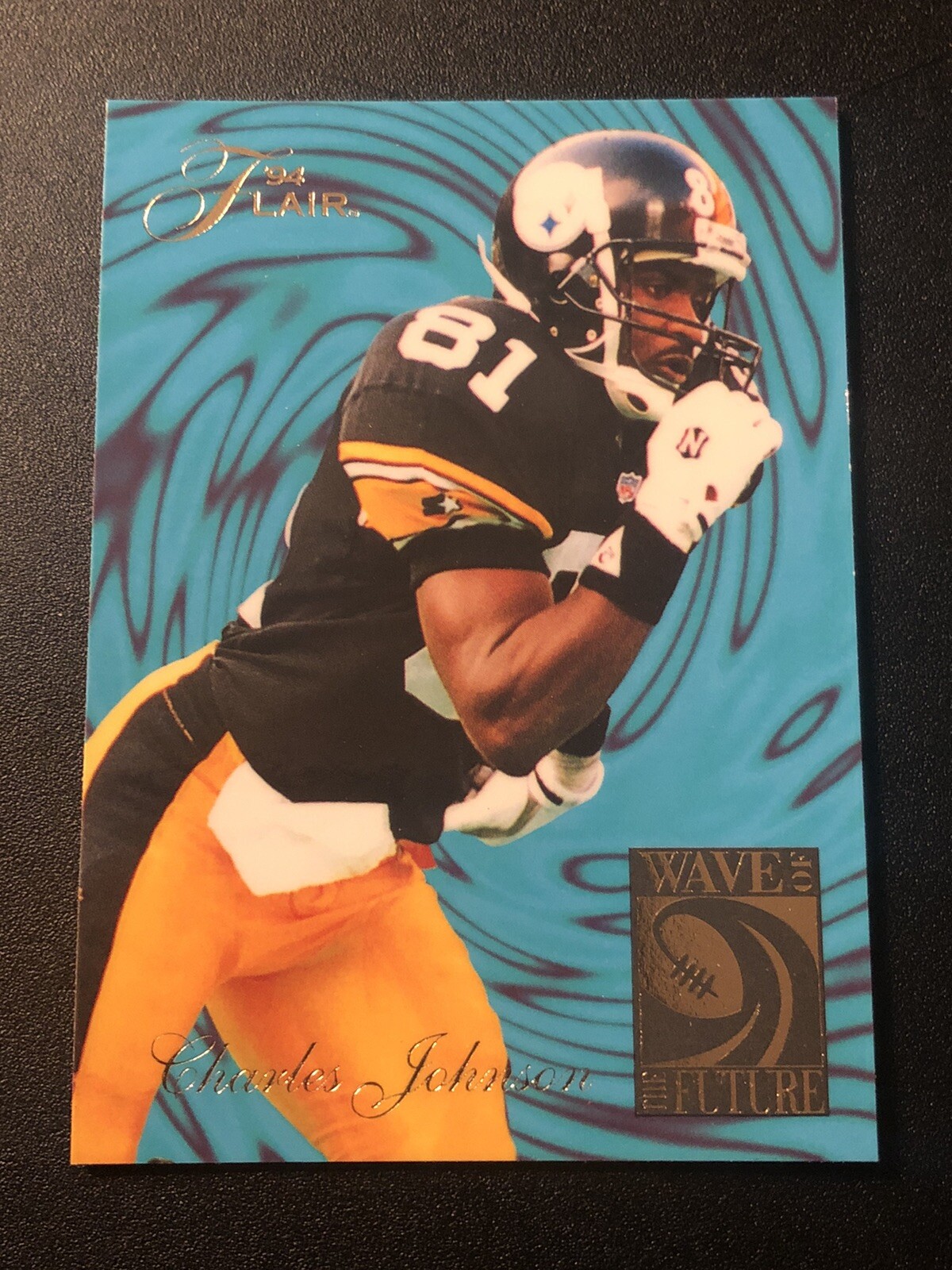1994 Fleer Ultra Flair Wave of the Future Charles Johnson #4 Rookie RC ...