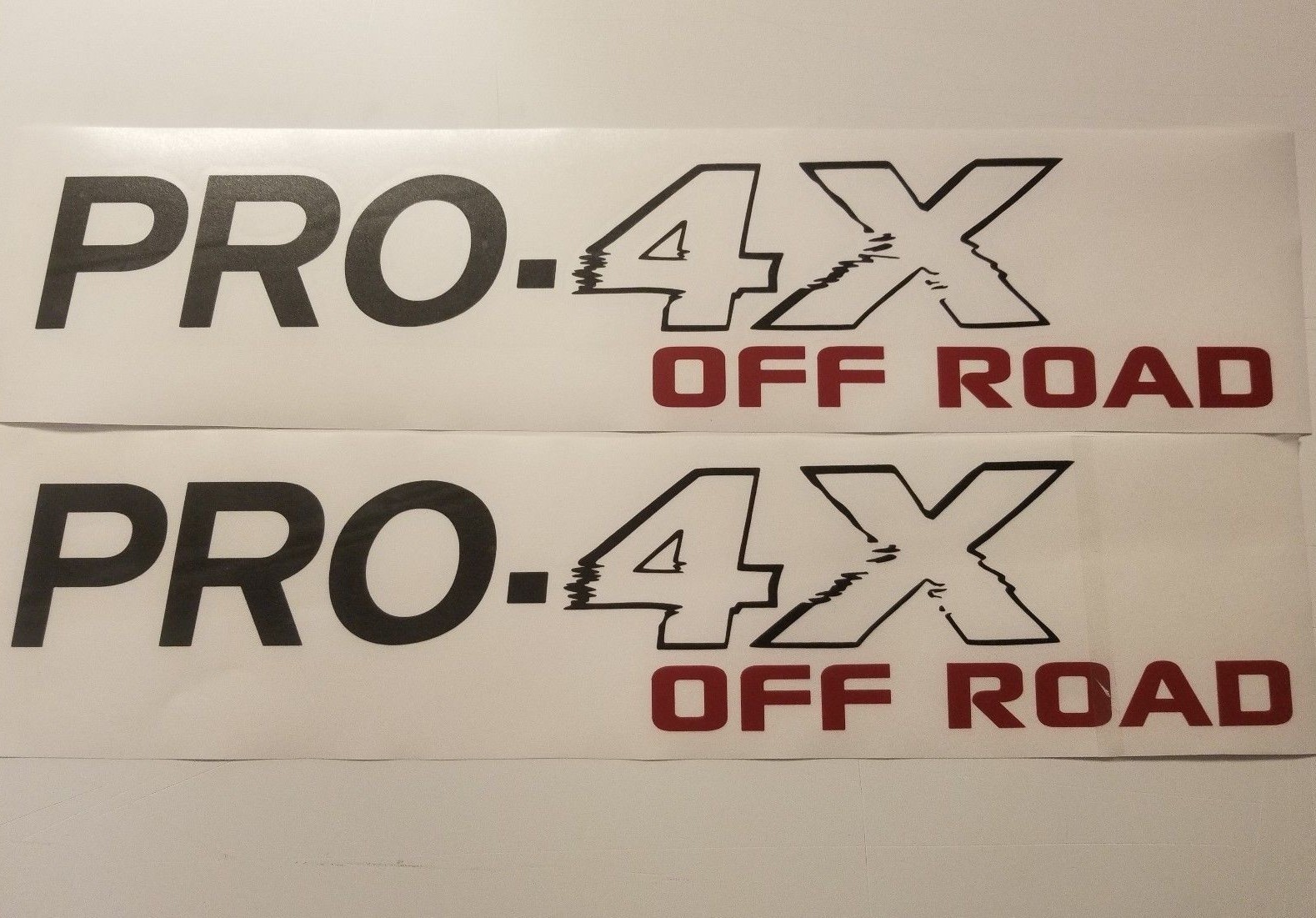 PRO 4x Off Road, Decal Sticker TRUCK CUT VINYL Design (1 PAIR) | eBay