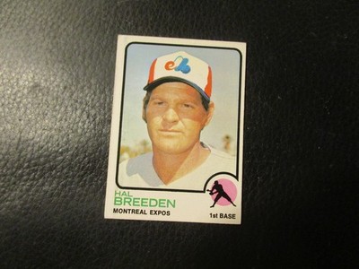 1973 TOPPS#173 HAL BREEDEN EXPOS EXMT | eBay