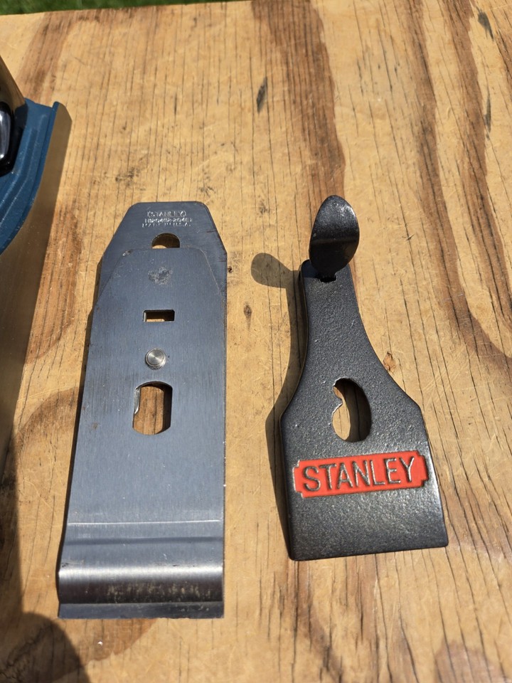 Stanley Tools Blue Woodworking Smooth Bottom Hand Plane 9.75” C557B 12 ...