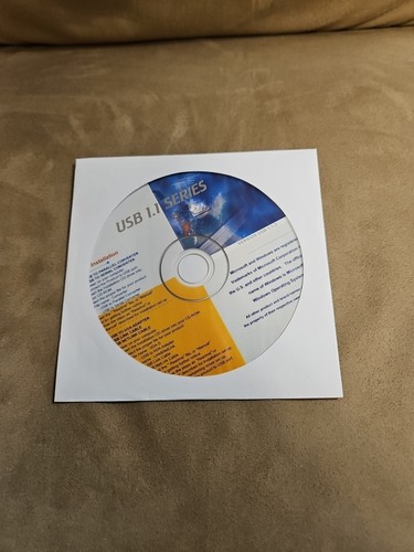 CD-ROM USB 1.1 Series For Installing USB Converters & Adapters Software ...