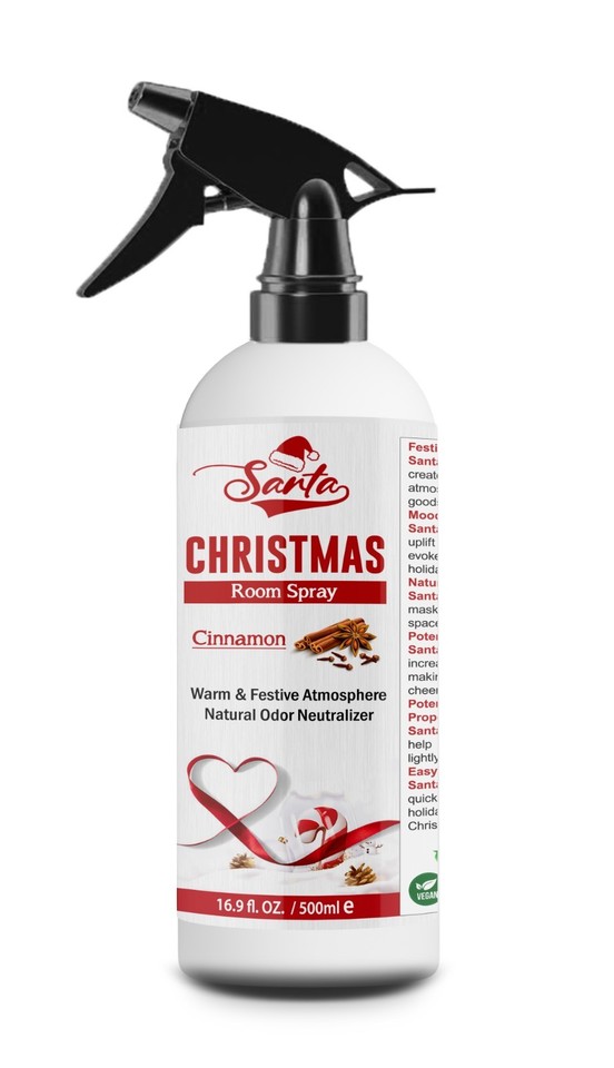 Christmas Cinnamon Room Spray – Home & Office Fragrance Natural Odor ...