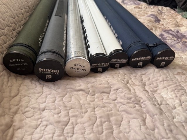 Orvis Fly Rod tubes that will fit most any 9 foot 4 piece rod | eBay