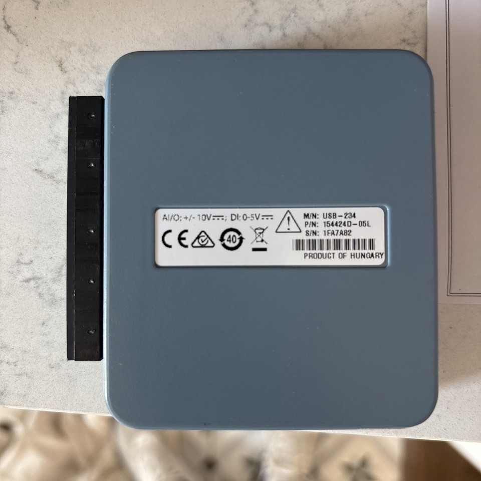 MCC USB-230 Series: Multifunction USB DAQ Devices (USB-234: 16-bit, 100 ...