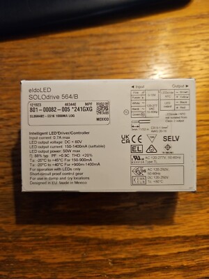 eldoLED SOLOdrive 564/B Intelligent LED Driver/Controller 801-00082-005 | eBay