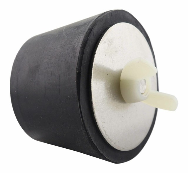 Expansion Plug 50mm Tapered Rubber Stainless Steel Bung Pipe Seal Leak ...