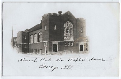 1909 Normal Park Baptist Church neighborhood Chicago history photo ...