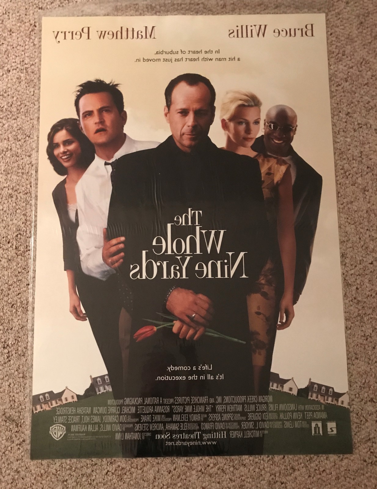 The Whole Nine Yards Movie Poster Full Size 27" X 40" - 2 - Sided ...