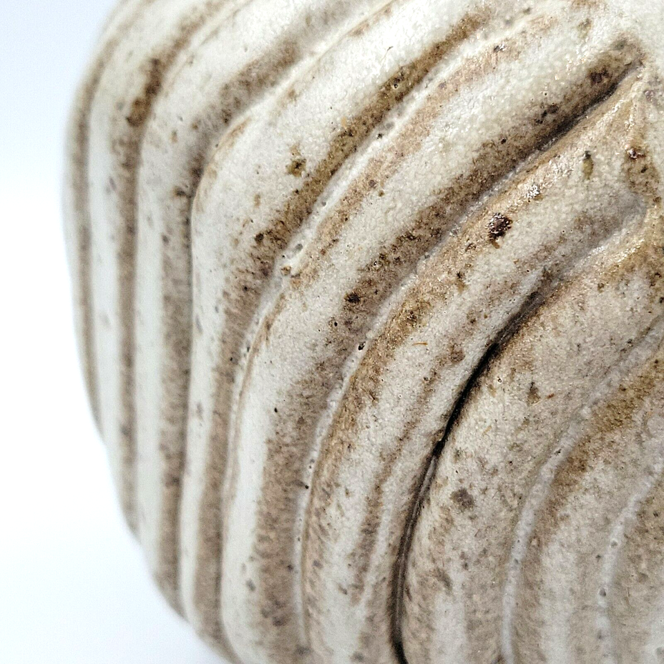 Studio Art Pottery Stoneware 3 Footed Bud Vase - Weed Pot | eBay