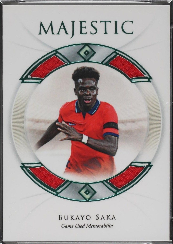 2023 Futera Unique World Football - Majestic Relics Bukayo Saka #MJ16 ...