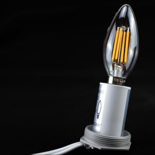 Moonlight Selenite Lamp Natural Crystal Light for Relaxation Salt Rock ...