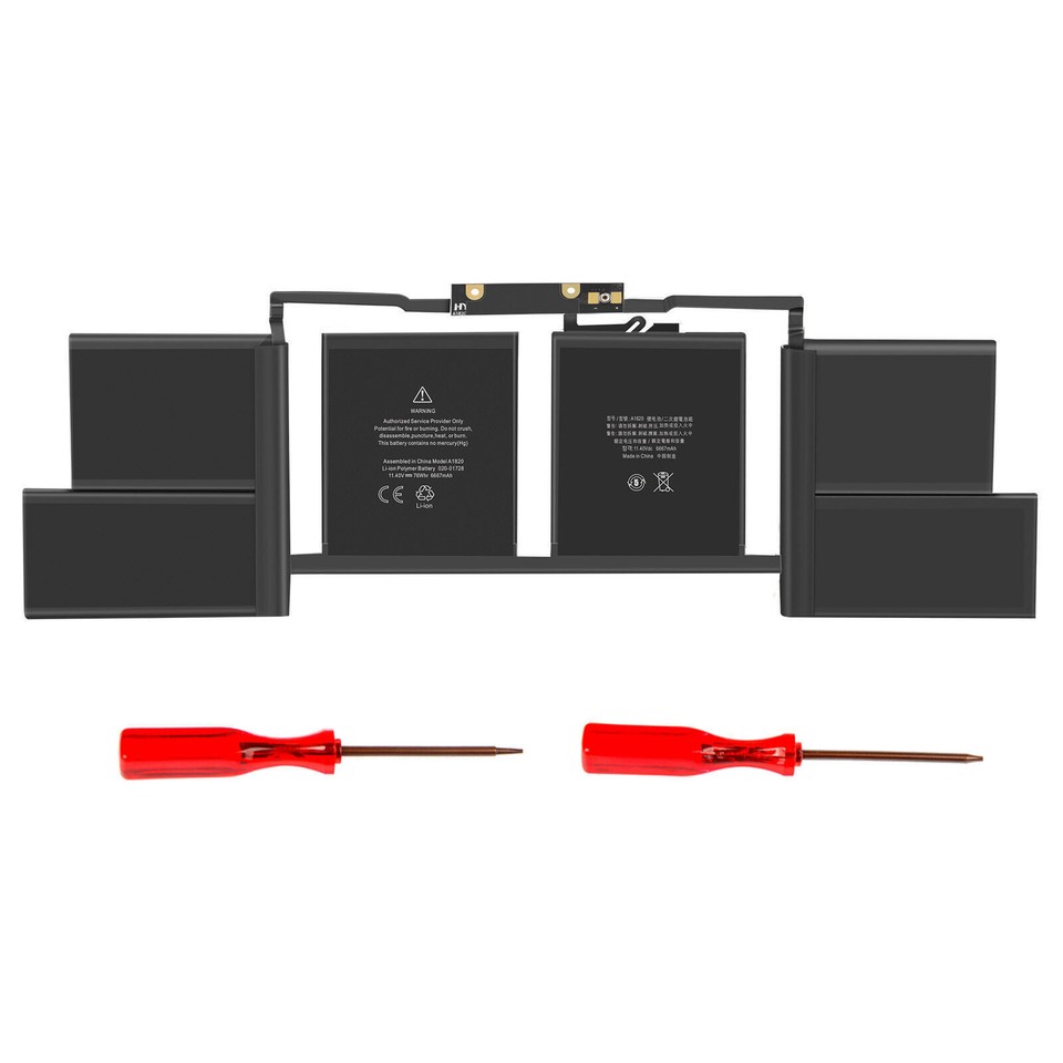 A1820 A1707 Battery for Apple Macbook Pro 15" Late 2016 Mid 2017 EMC ...