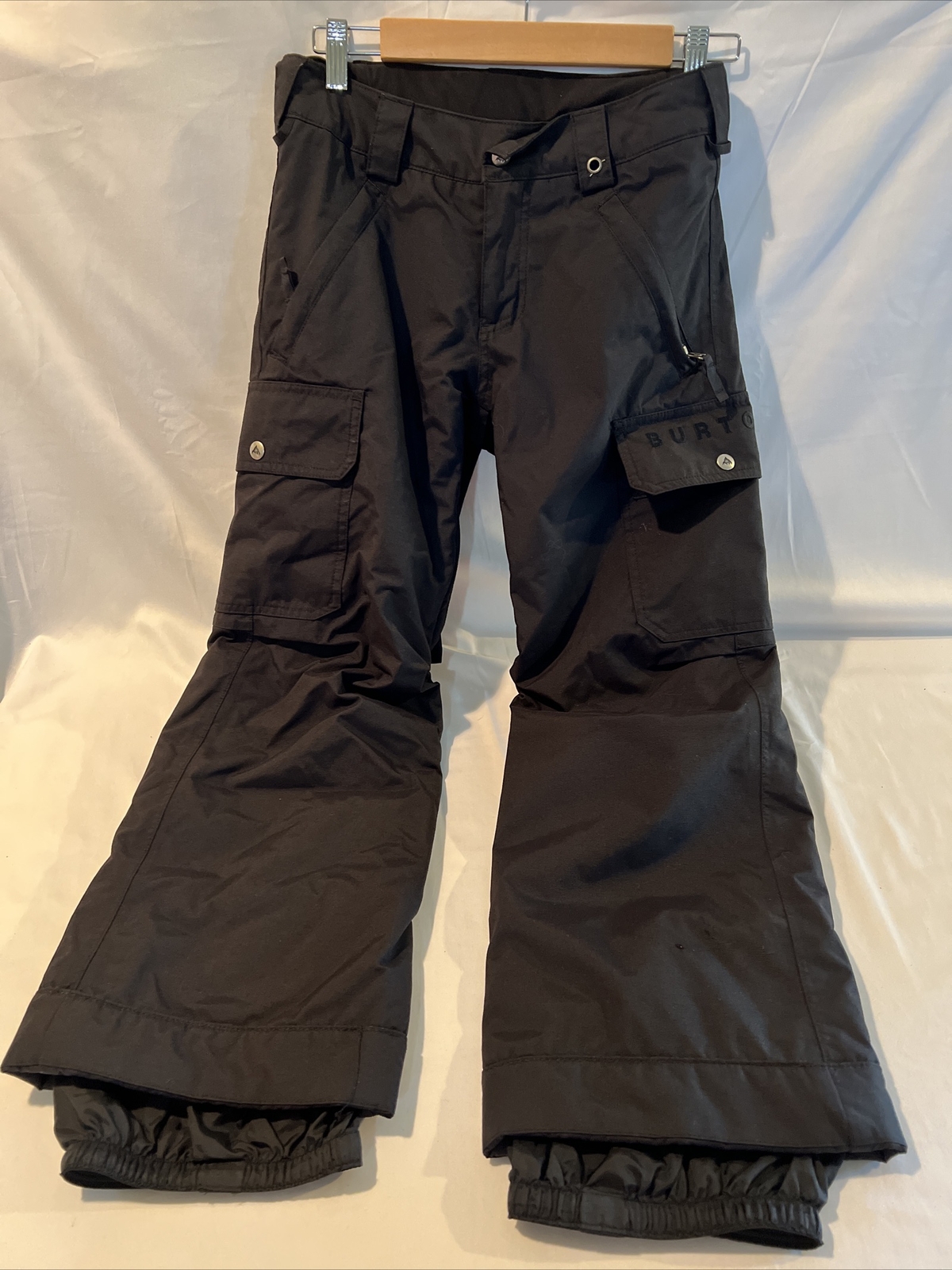 Burton Dryride Insulated Waterproof Ski Cargo Snow Pants Black Boys ...