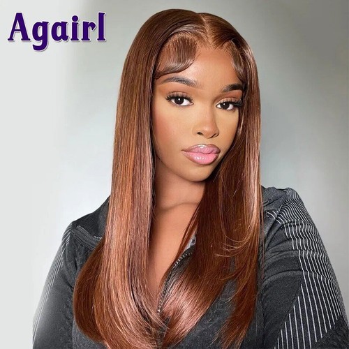 Bone Straight Lace Front Human Hair Wigs Transparent 13x4 13x6 Lace ...