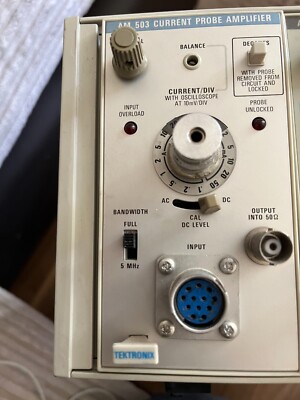 Tektronix AM503 Current Probe Amplifier working | eBay UK