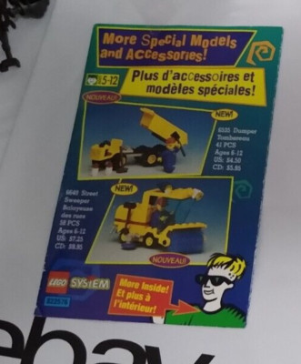 Vintage 1995 Or 1996 LEGO System 822681 Catalog Advertisement 90s Lego ...