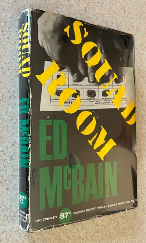 Ed MCBAIN -- Squad Room (87th Precinct Mystery) -- 1961 SIGNED 1st Ed ...