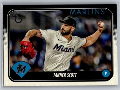 2024 Topps Update Series Tanner Scott Vintage Stock Parallel /99 #US237 ...