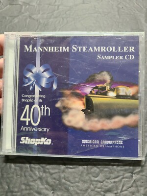 Mannheim Steamroller Sampler NEW Sealed CD ShopKo 40th anniversary 2002 ...