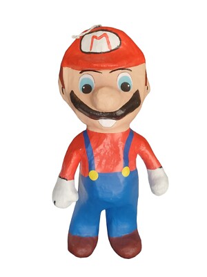 RARE LIFE-SIZE 40" Paper Mache LL Size Nintendo Super Mario Bros. | eBay