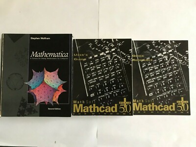 Mathematica: A System for Doing Mathematics by Computer, 3-book lot | eBay