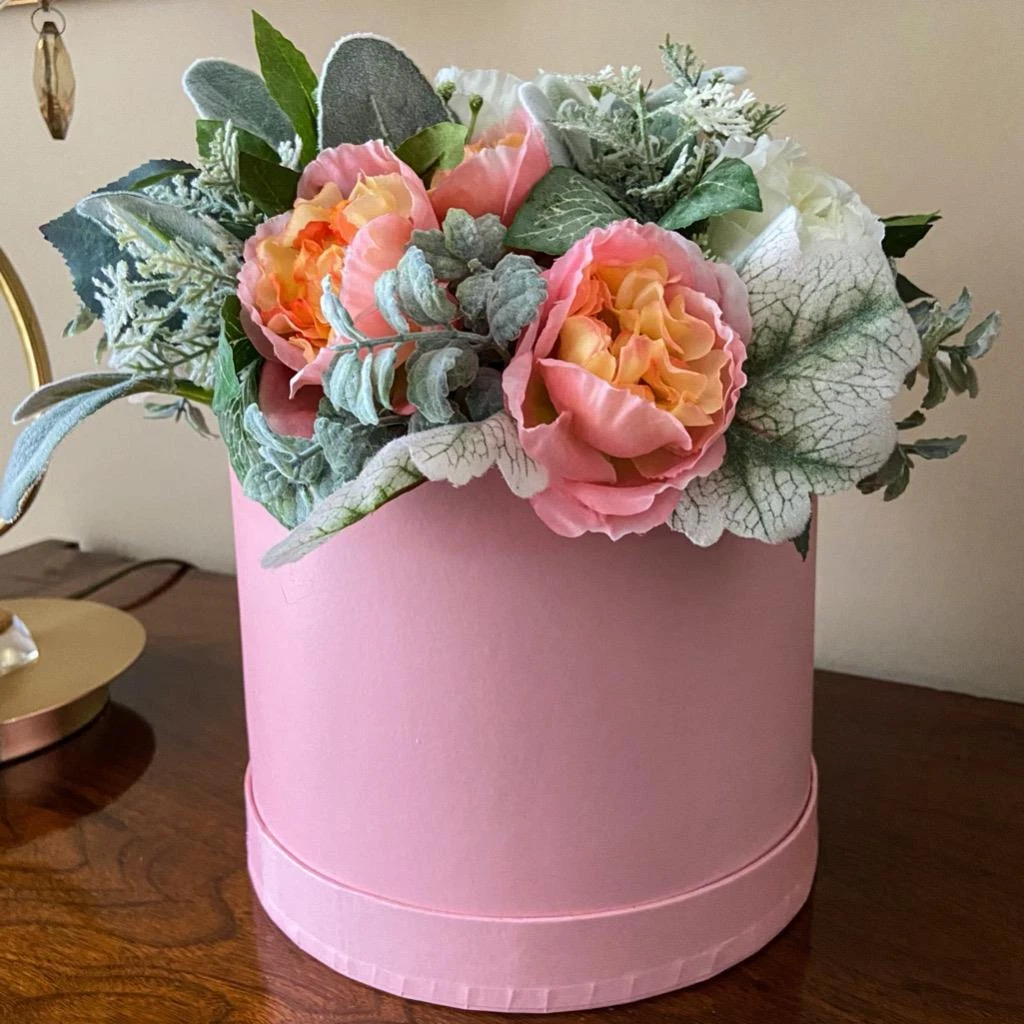 Diy Hat Box Flower Arrangement | Best Flower Site